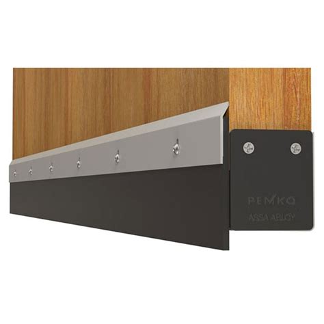 Pemko 325xgssn Door Bottom Sweep Fire Door Excessive Gap Solution