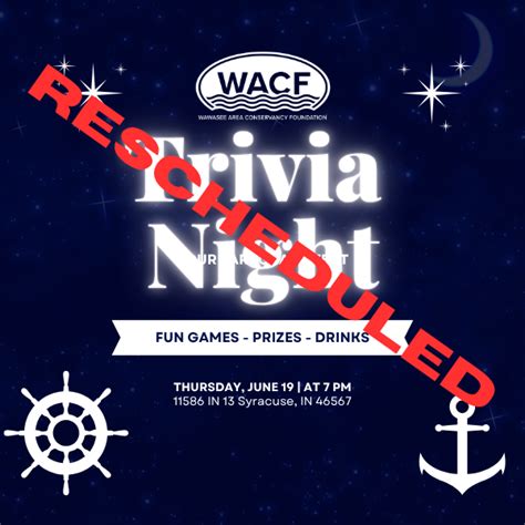 Trivia Night Wacf