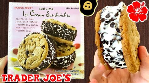 Sublime Ice Cream Sandwiches Trader Joes Product Review Youtube