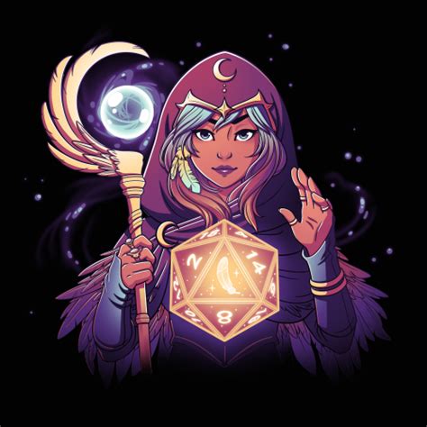 Celestial D20 Funny Cute And Nerdy T Shirts Teeturtle