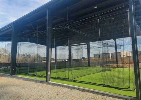 Outdoor Batting Cage System Hitting Cages For Parks And Coversports
