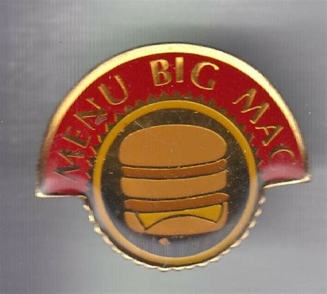 Rare Pin Pins Pin S Mc Donald S France Vintage 1990 Team Crew Big