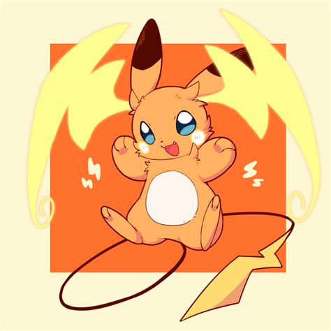 Raichu And Mega Raichu Y Pokemon Drawn By Ag Kemono1035411828