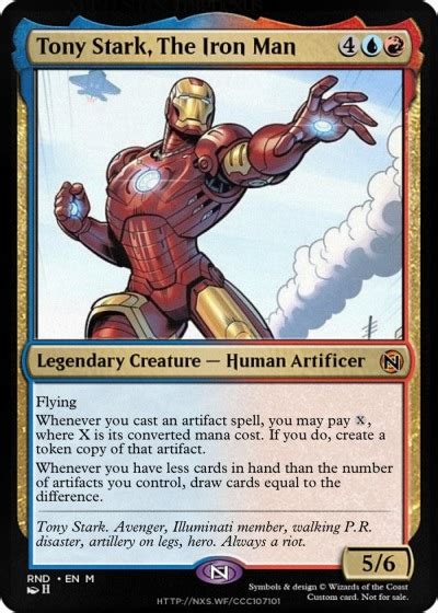 Mtgnexus Tony Stark The Iron Man