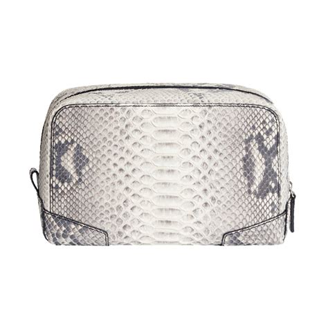Python Print Clutch Fantini Pelletteria
