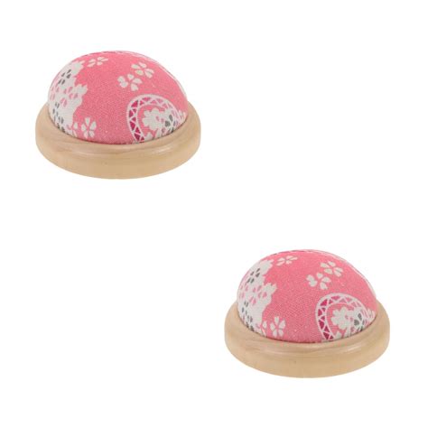 2 Pack Sewing Needle Sharpener Wooden Base Insert