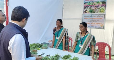 चंद्रपूर येथे रानभाज्या महोत्सव 2025 चे थाटात उद्घाटन