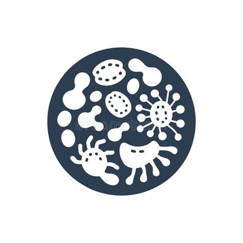 Microbial Cell Icon Stock Illustration Illustration Of Biology 373775777