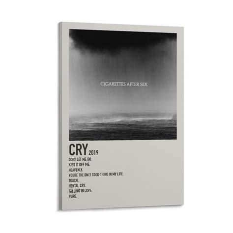 Cigarettes After Sex Poster Canvas Painting Creativity Poster For