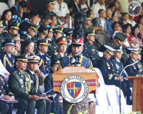 Pma Class Valedictorian Thanks Pbbm Commits To Serve Nation Philippine Information Agency