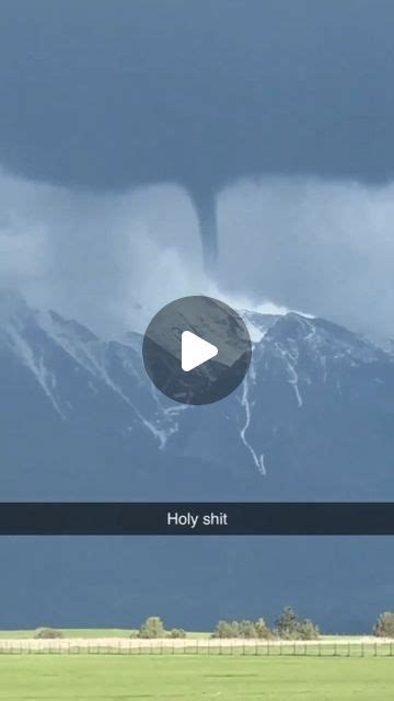 Astral Journey On Instagram Tornado In The Mountains Of Montana What Appears To Be A Tornado