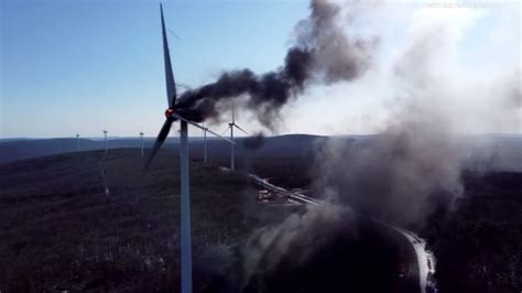 Windmill On Fire