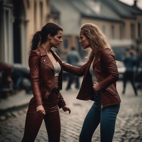 Streetfight Leather 005 By Tragiccatfightfan On Deviantart