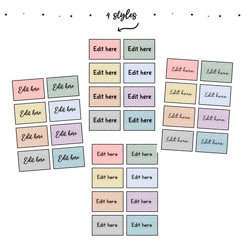 Printable Classroom Labels Student Name Tags Cubby Labels Back To