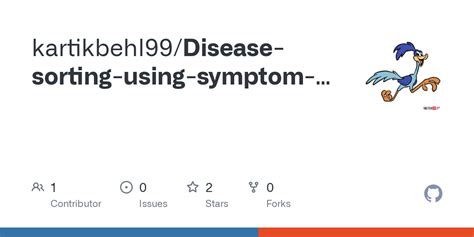 Github Kartikbehl99disease Sorting Using Symptom Analysis
