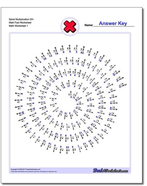 Free Math Worksheets By Math Drills Worksheets Library