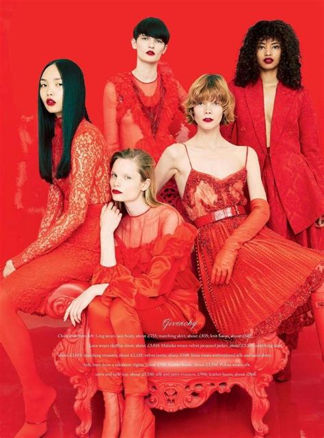 Ling Chen Lara Mullen Polina Oganicheva Irina Kravchenko And Malaika