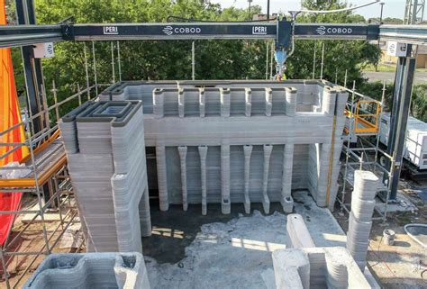 The First 3d Printed Two Story Concrete Home In The Us