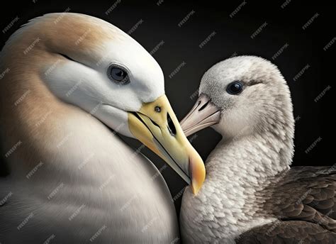 Premium Ai Image Albatrosses Very Large Bird Procellariiform