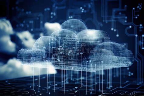 Cloud Computing Concept Stock Illustration Illustration Of Cloud