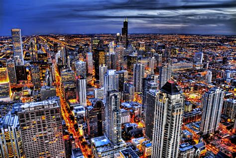 Birds Eye View Of City