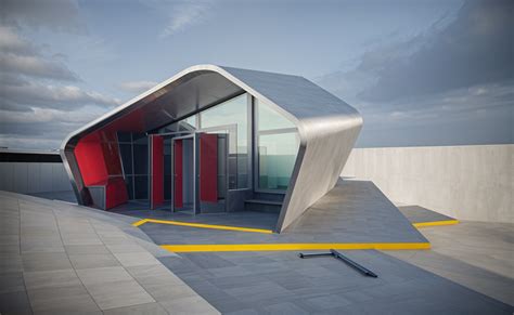 Deconstructivism Exterior Shot Architecture