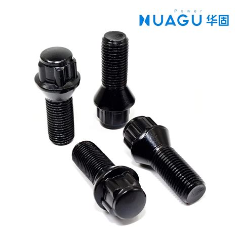 Wheel Lug Stud For Aftermarket Replacement M14x15mm Bolt And Nut
