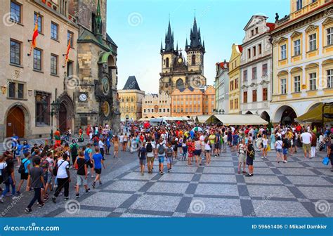 Prague Capital City Of Czech Republic Editorial Photo Image Of Town