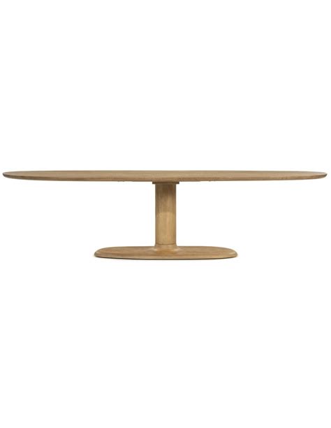 Coco Ovalt Spisebord I Mangotræ 300 X 110 Cm Natur