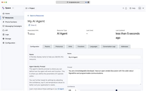 Ai Agents Signalwire Docs