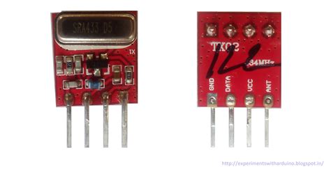 Experiments With Arduino Rf Receiver And Transmitter Simple Steps