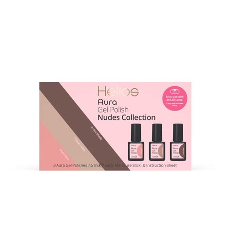 Trio Kit Nudes Helios Nail Systems