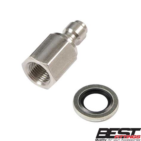 Best Fittings Quick Coupler Plug 1 8 Bsp Snap On Connector Pcp Air