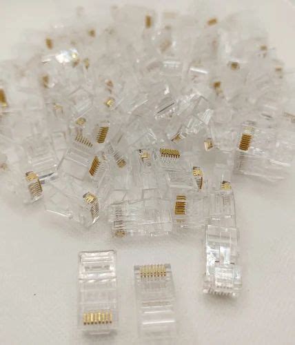 Wintek 7654 Pass Through Rj45 Connector Male At ₹ 35piece In New Delhi Id 2851209308397