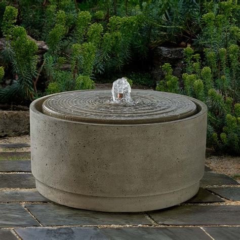 Onda Fountain Minimalist Round Basin Fountain