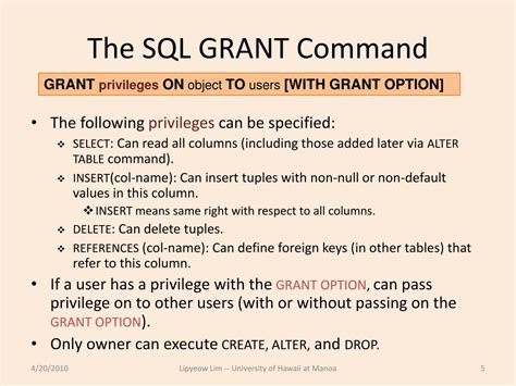 Ppt Introduction To Database Security Key Concepts And Access