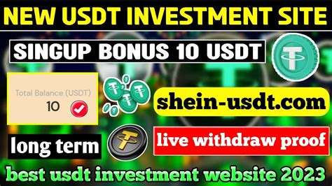 Claim 10 For Free 🤑 New Ustd Mall Website 🔥 Best Usdt Platform 2023