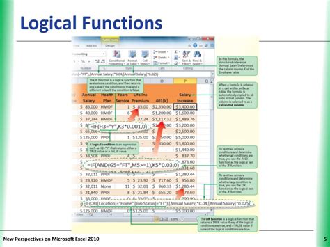 PPT Tutorial Using Advanced Functions And Conditional Formatting PowerPoint Presentation