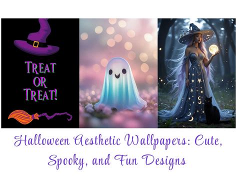 Halloween Aesthetic Wallpapers Cute Spooky And Fun Designs