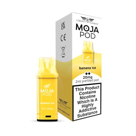 Moja Pod Refill Banana Ice Vaping Direct