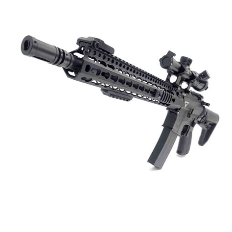 Double Bell Tti Ar 15 Metal Gel Blaster With Scope John Wick Edition [059 ] Renegade Blasters