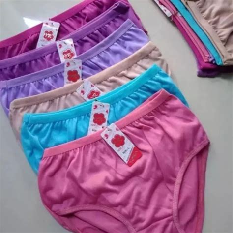 Jual Promo 6 Pcs Cd Polos Warna Ukuran L Xl Xxl Cd Murah Wanita