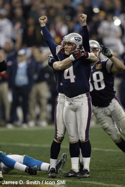 Adam Vinatieri Super Bowl Xxxviii Patriots Football Vintage