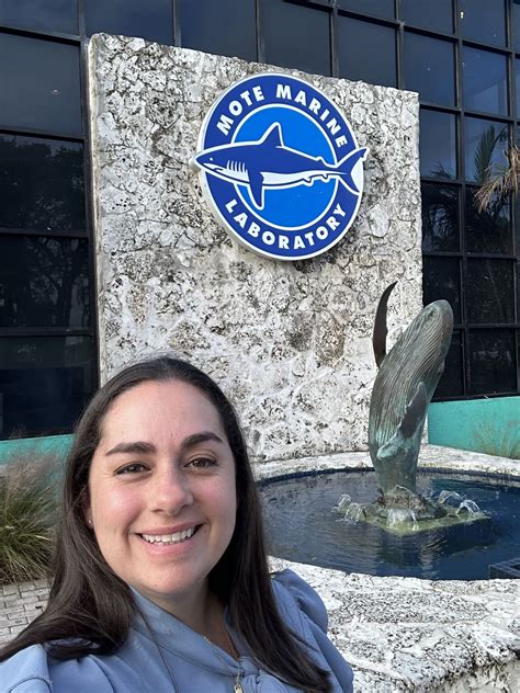 Today Was My First Day At Mote Marine Laboratory And Aquarium Im