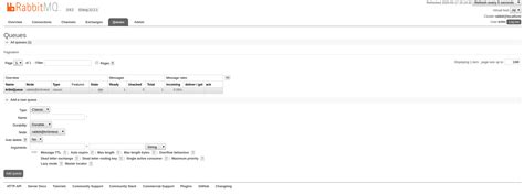 rabbitmq in cluster with replicated queues alfaexploit