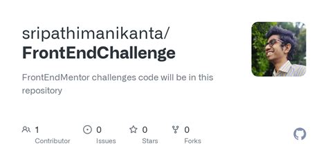 Github Sripathimanikanta Frontendchallenge Frontendmentor Challenges