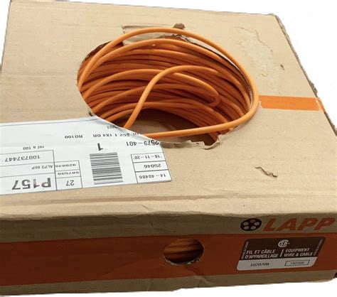 Lapp Cable Orange 4mm2 And 6mm2 Ev Europe
