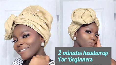 Diy Beautiful Headwrap Tutorialbeginner Friendly 🔥🔥😍😍viral Trending