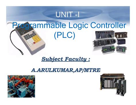 Programmable Logic Controller Ppt
