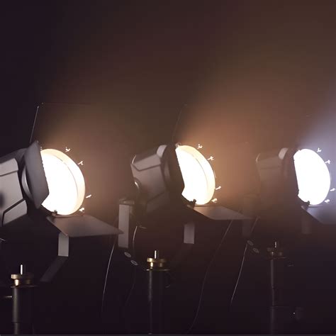 100w Cob Ellipsoidal Spot Stage Light Bundle Hybrid White